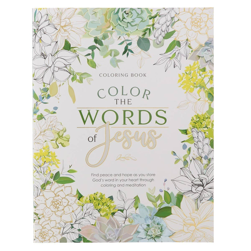 Coloring Book Color the Words of Jesus – East Of These